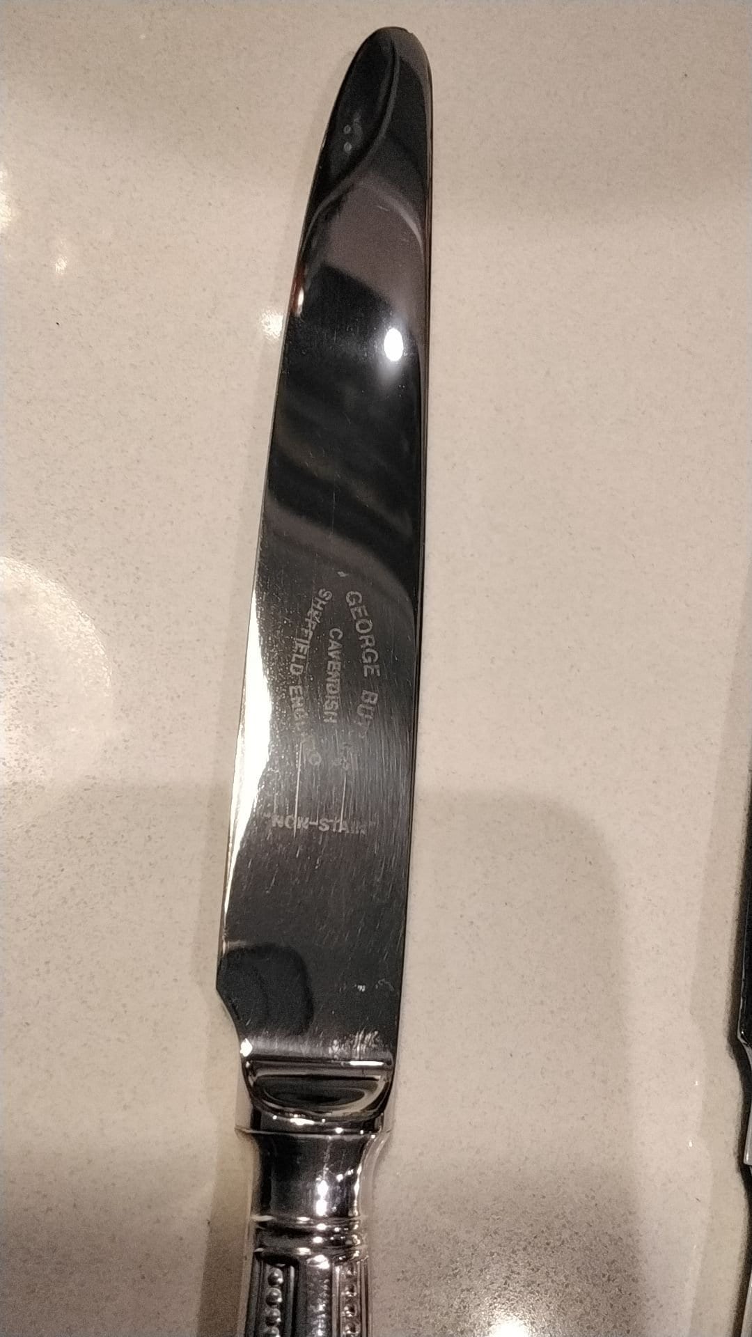 George Butler Sheffield Epns Bead Tea or Cheese Knives. Set - Etsy