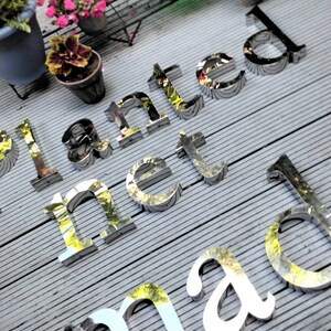 Made the Word in Stainless Steel. 4 Letters 3 Dimensional Refurbished ...