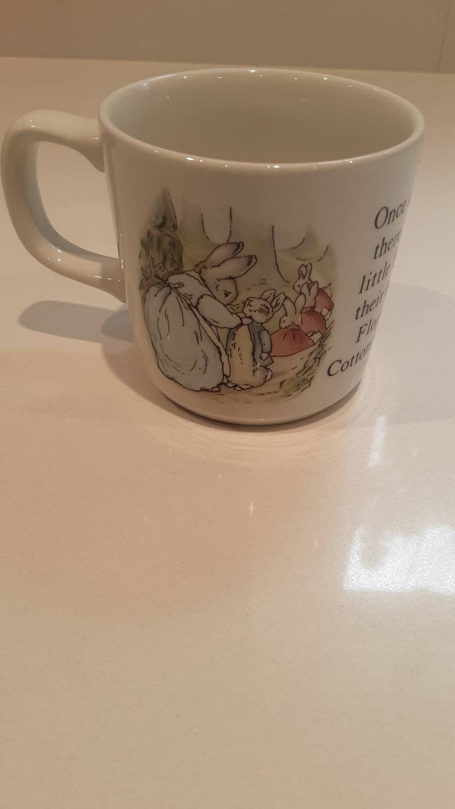 Wedgwood Peter Rabbit by Beatrice Potter Children's Mug. Vintage - Etsy