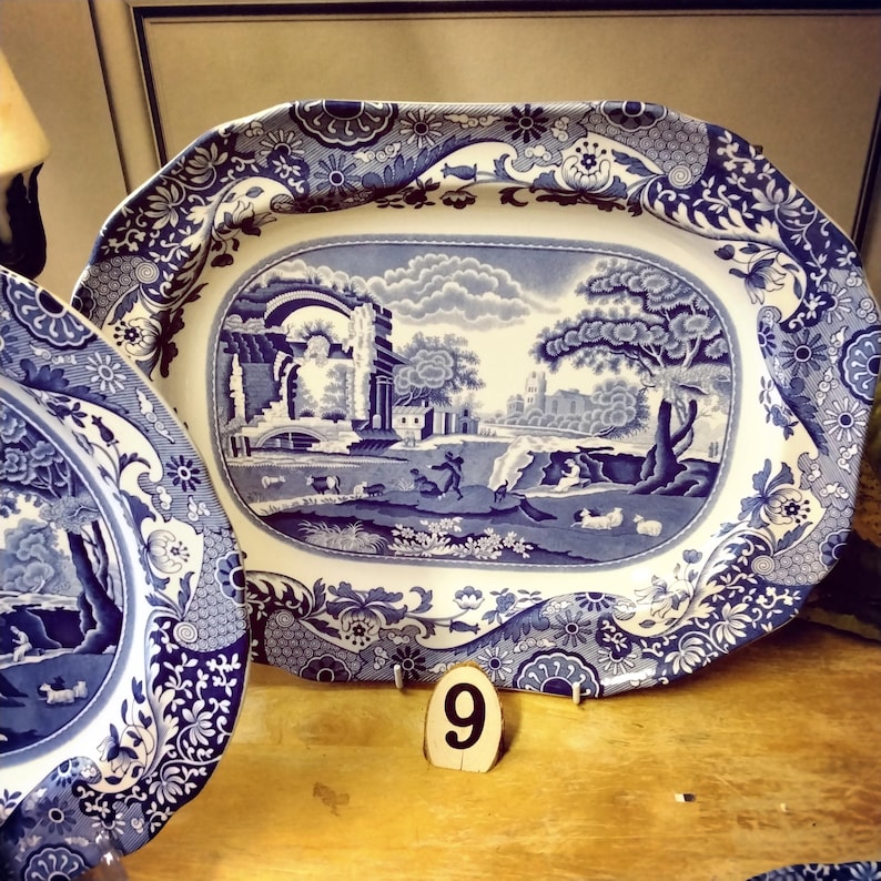 Spode Blue Italian Tableware Items, Sold Individually New Items Added ...