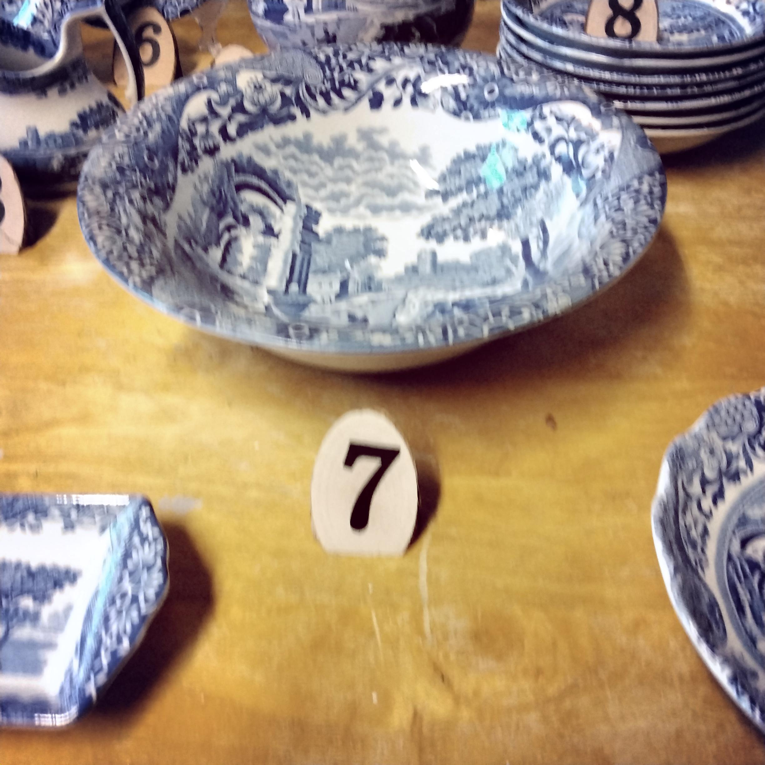 Spode Blue Italian Tableware Items, Sold Individually New Items Added ...