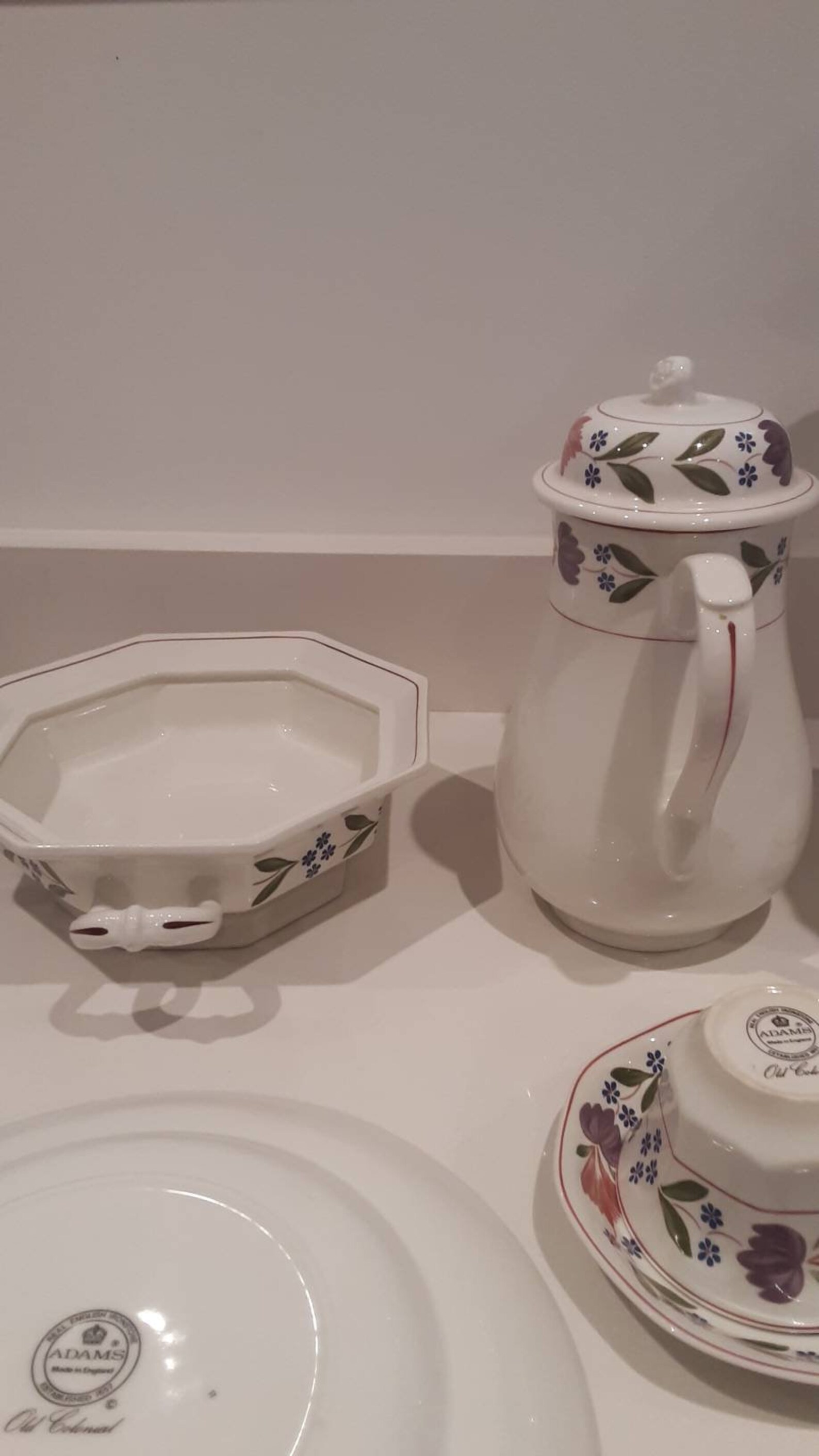 William Adams Old Colonial Ironstone, Vintage Selection, Discontinued ...