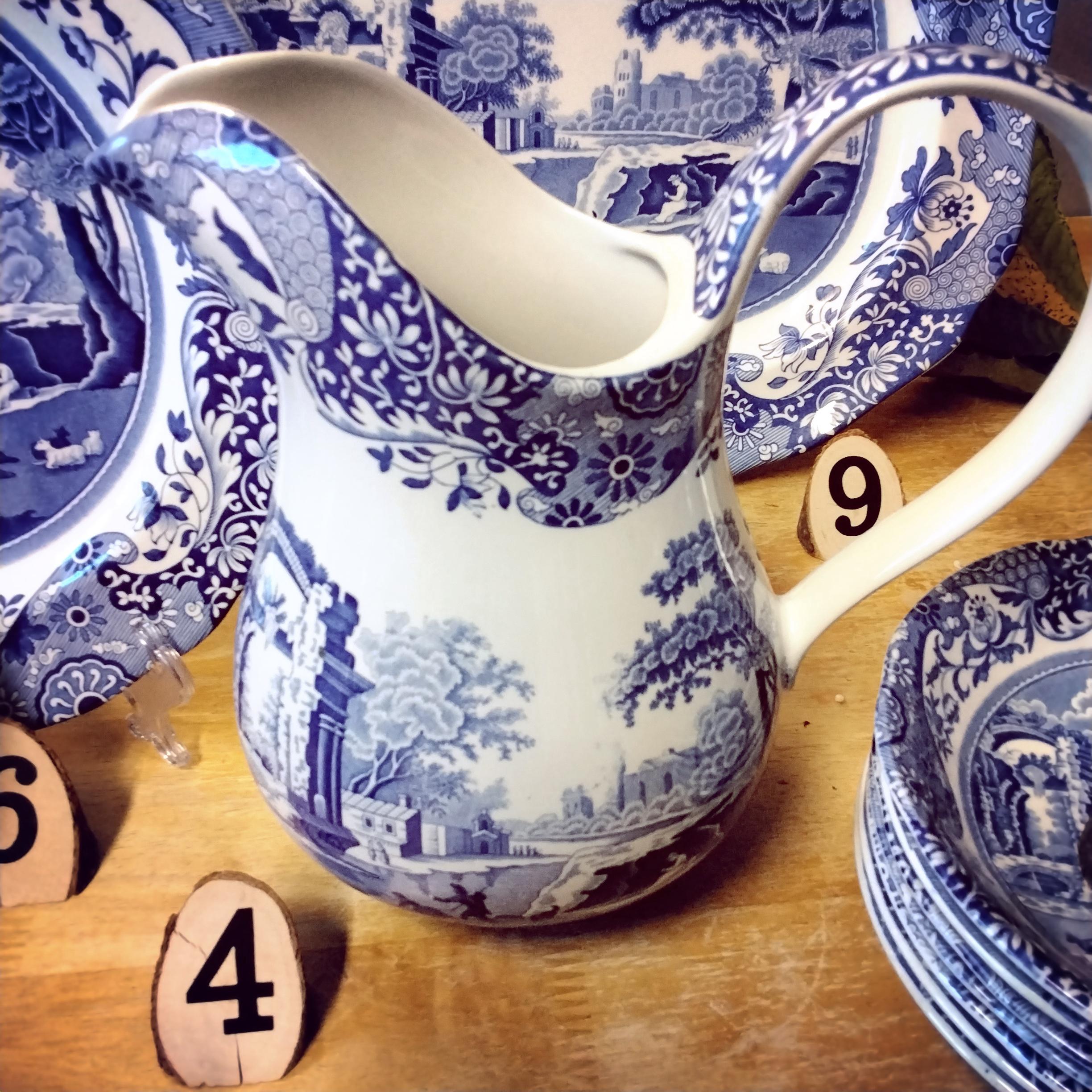 Spode Blue Italian Tableware Items, Sold Individually New Items Added ...