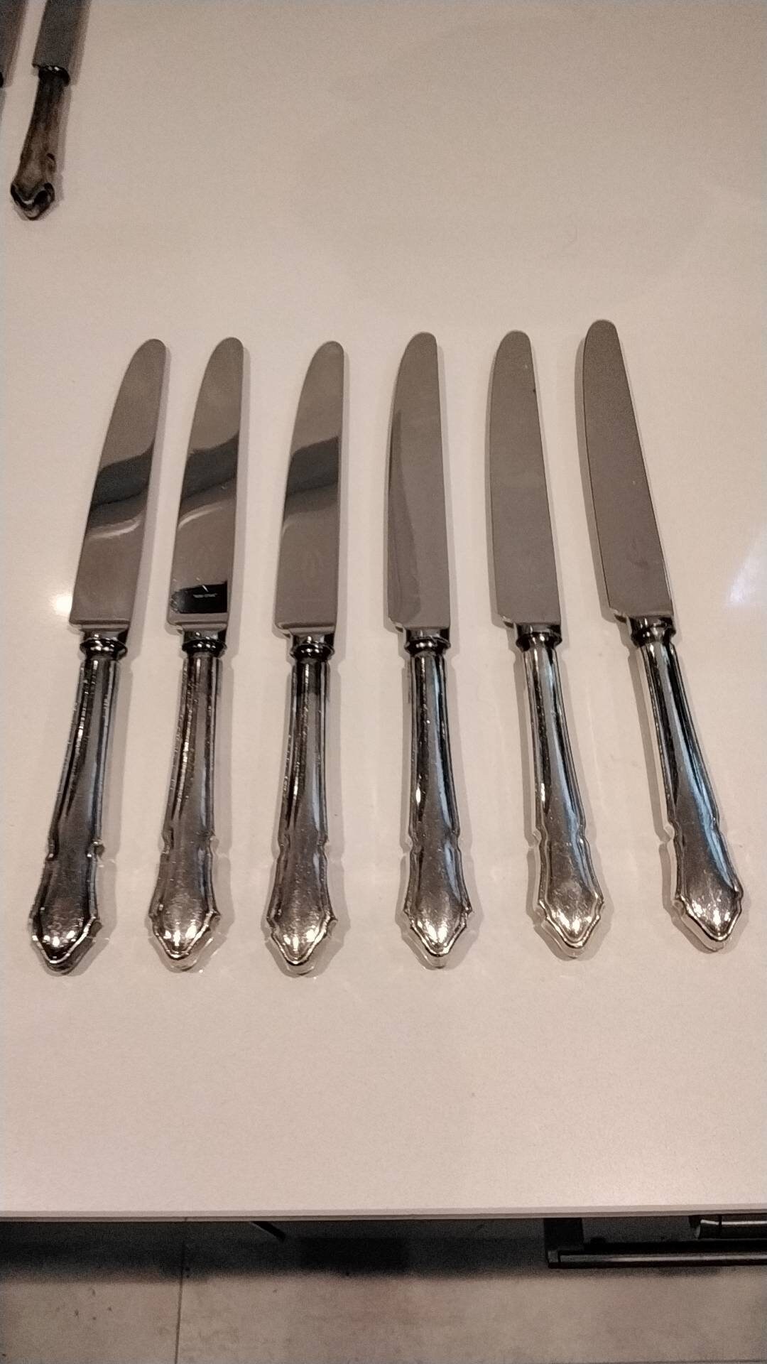 George Butler Sheffield Epns A1 Dubarry Table Knives. Set of - Etsy