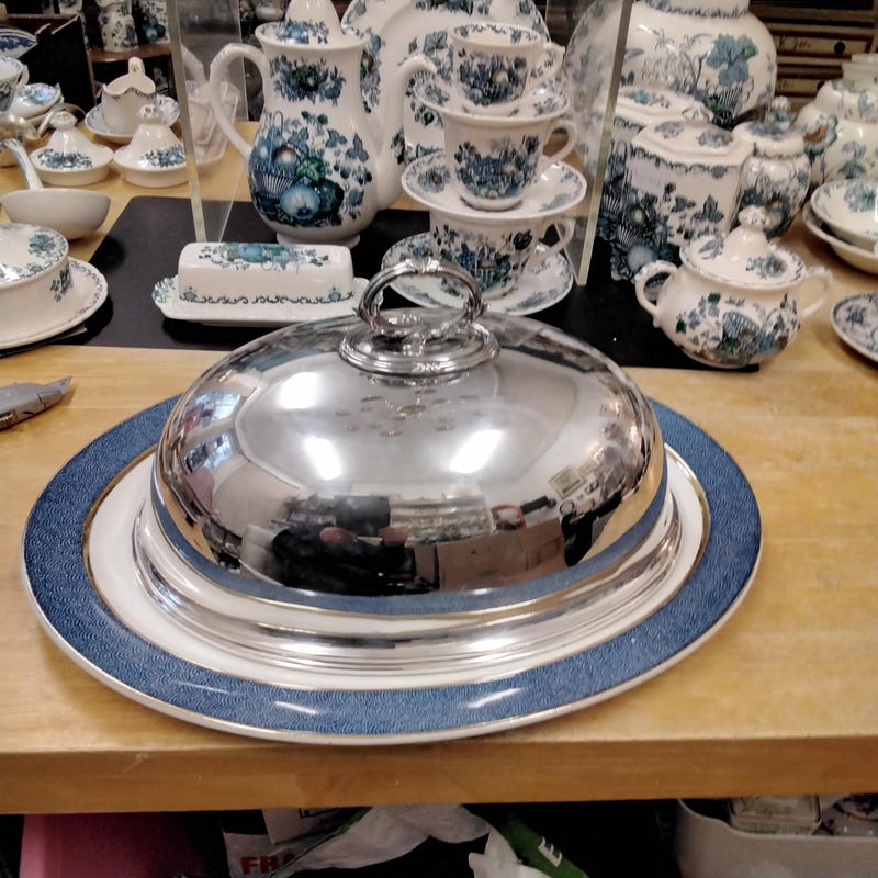 Silver Cloche Dining - Etsy UK