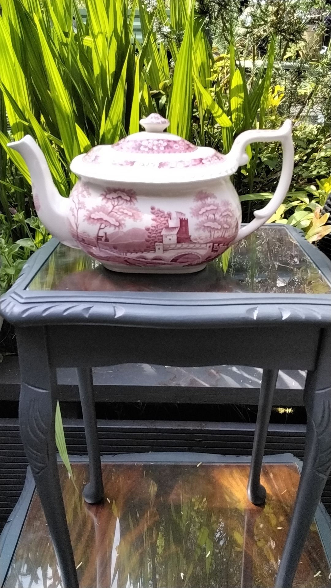 Spode Tower Pink 6 Cup Teapot, Light Restoration, Contemporary ...