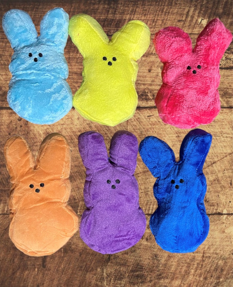 Custom Bunny Peep Toys | Peep Bunnies | Easter Peep Bunny Custom With ...
