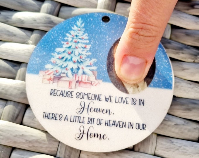 Personalised Memorial Christmas Bauble Tree Decoration Perfect Way to ...