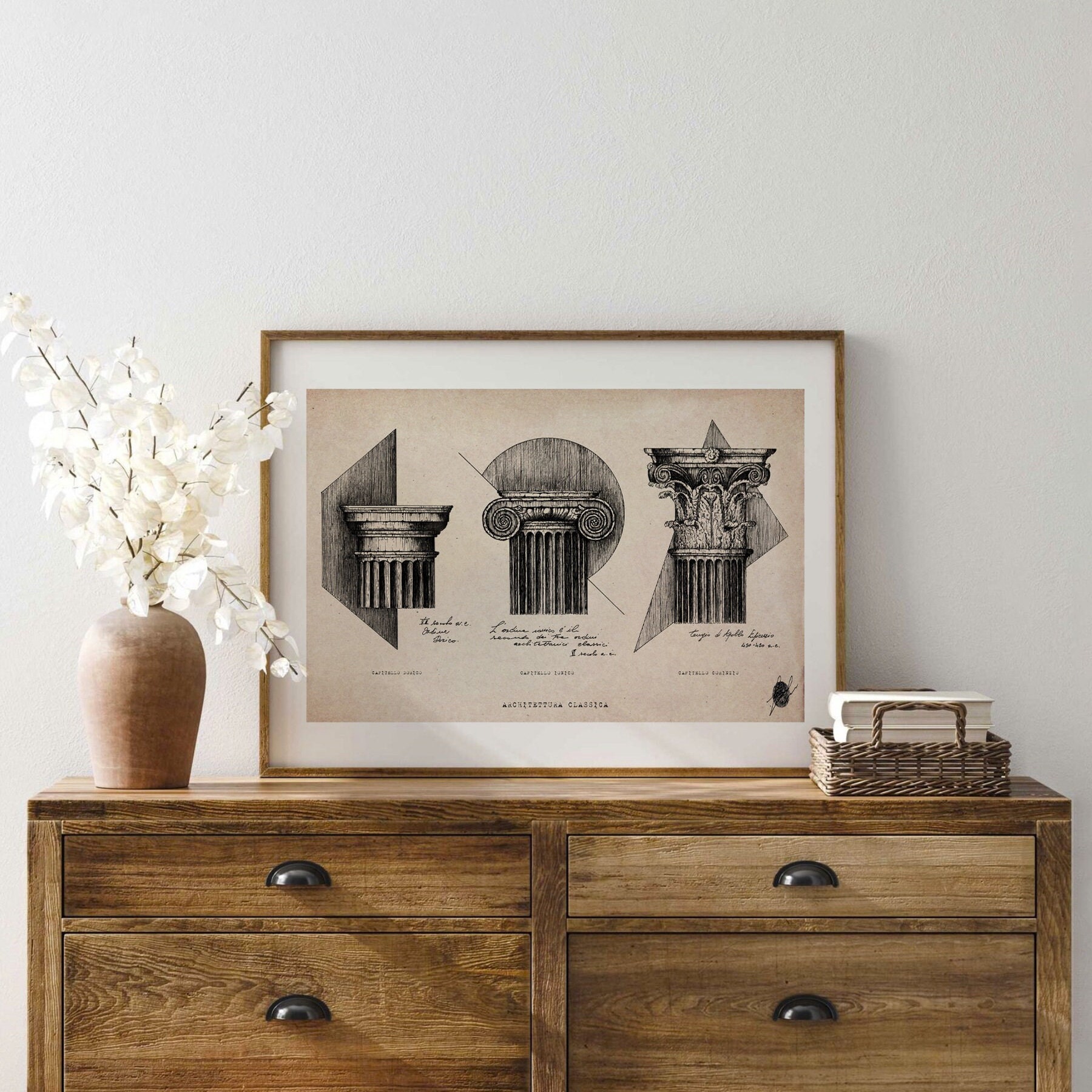 Classical Architecture Architecture Print Ancient Print Roman ...