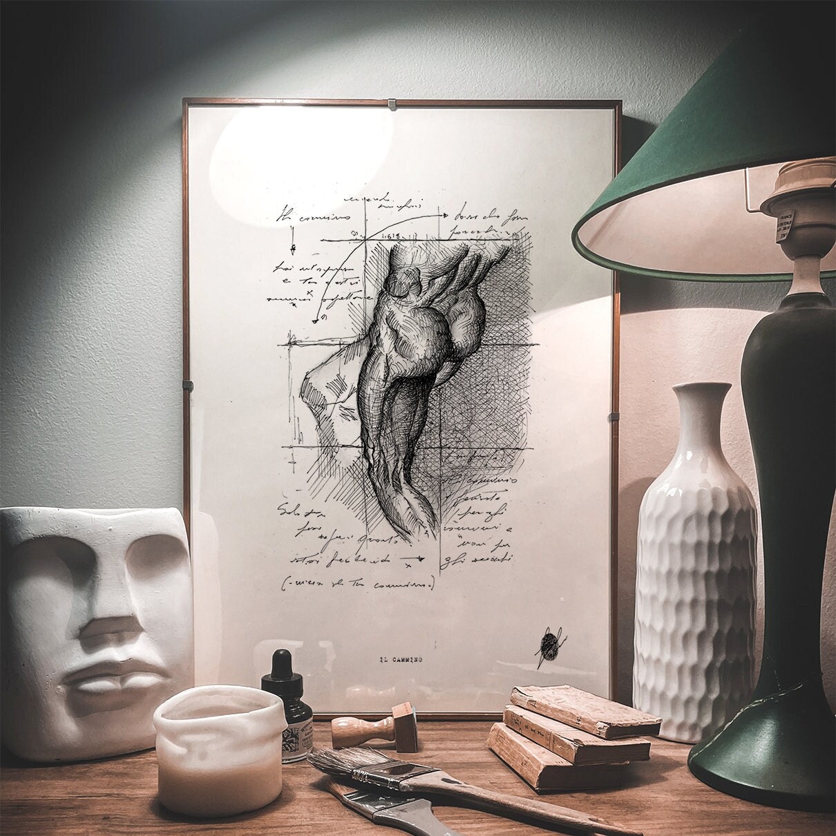 The Way Muscular System Art Anatomy Print Vintage Anatomy Human Anatomy ...