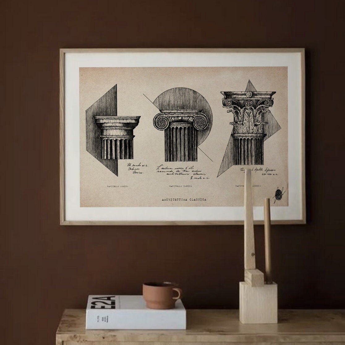 Classical Architecture Architecture Print Ancient Print Roman ...
