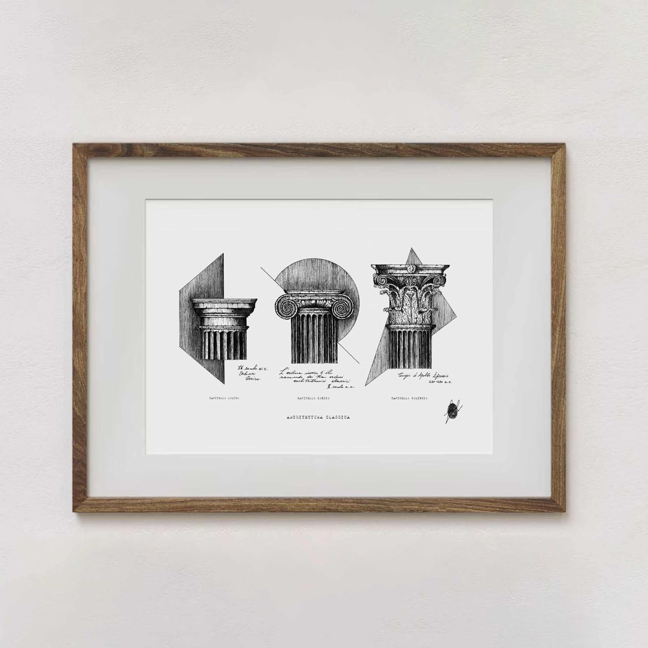 Classical Architecture Architecture Print Ancient Print Roman ...