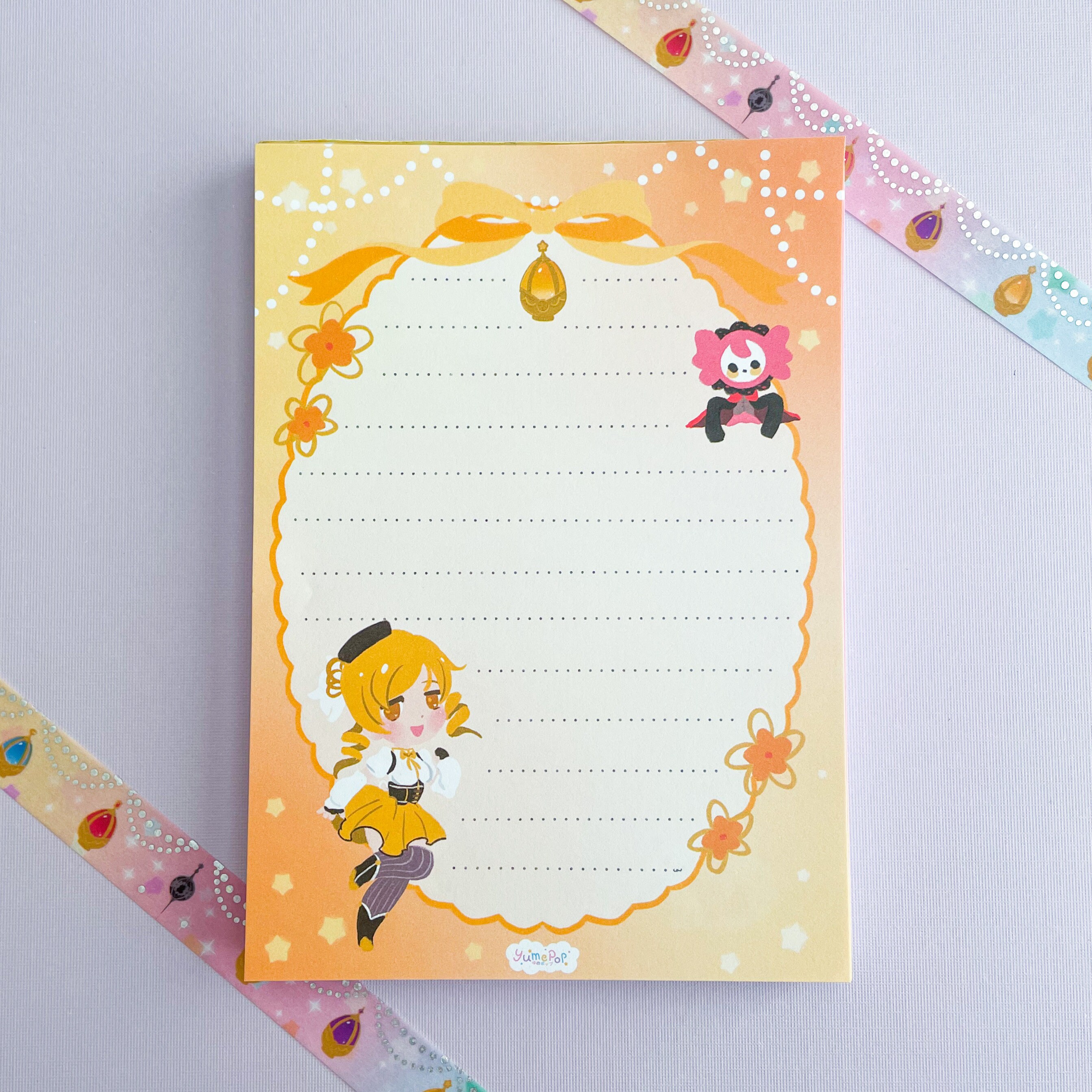 Stationery Paper Japanese stationery kawaii large memo pad Madoka ...