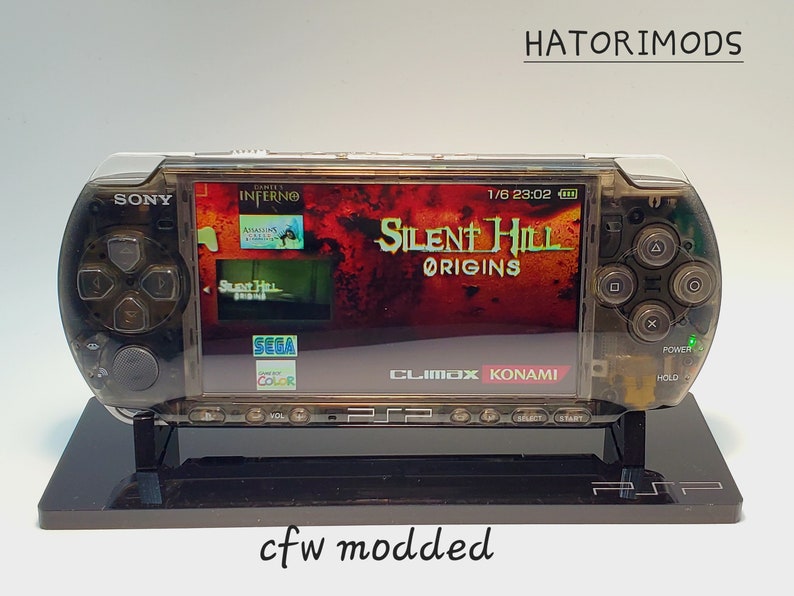 PSP 3000 Clear Black 64gb 128gb Fully Loaded 5k - Etsy