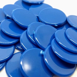 Counters for Crafting. 100 X 22mm Plastic Counters in Various Colours ...