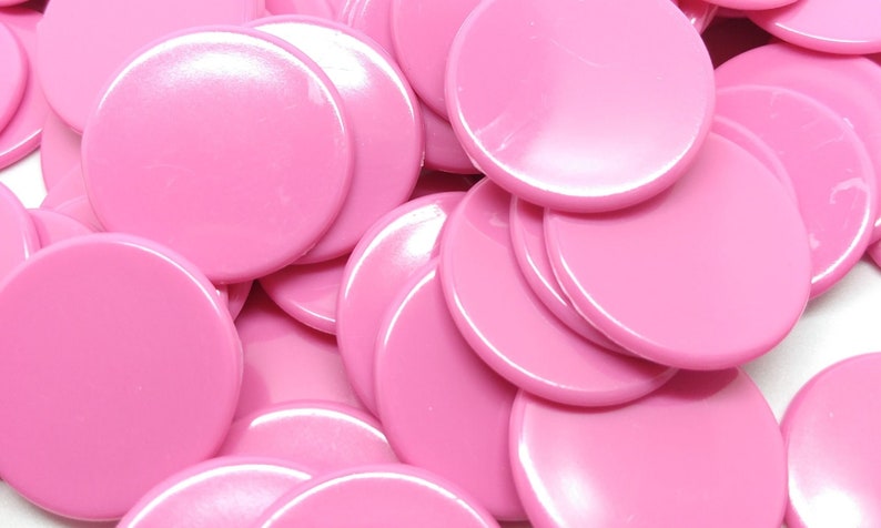Counters for Crafting. 100 X 22mm Plastic Counters in Various Colours ...