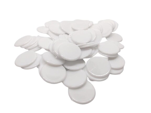 Counters for Crafting. 100 X 15mm Plastic Counters in Various Colours ...