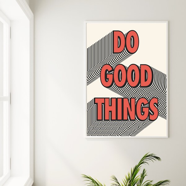 Typography Art Print - Etsy