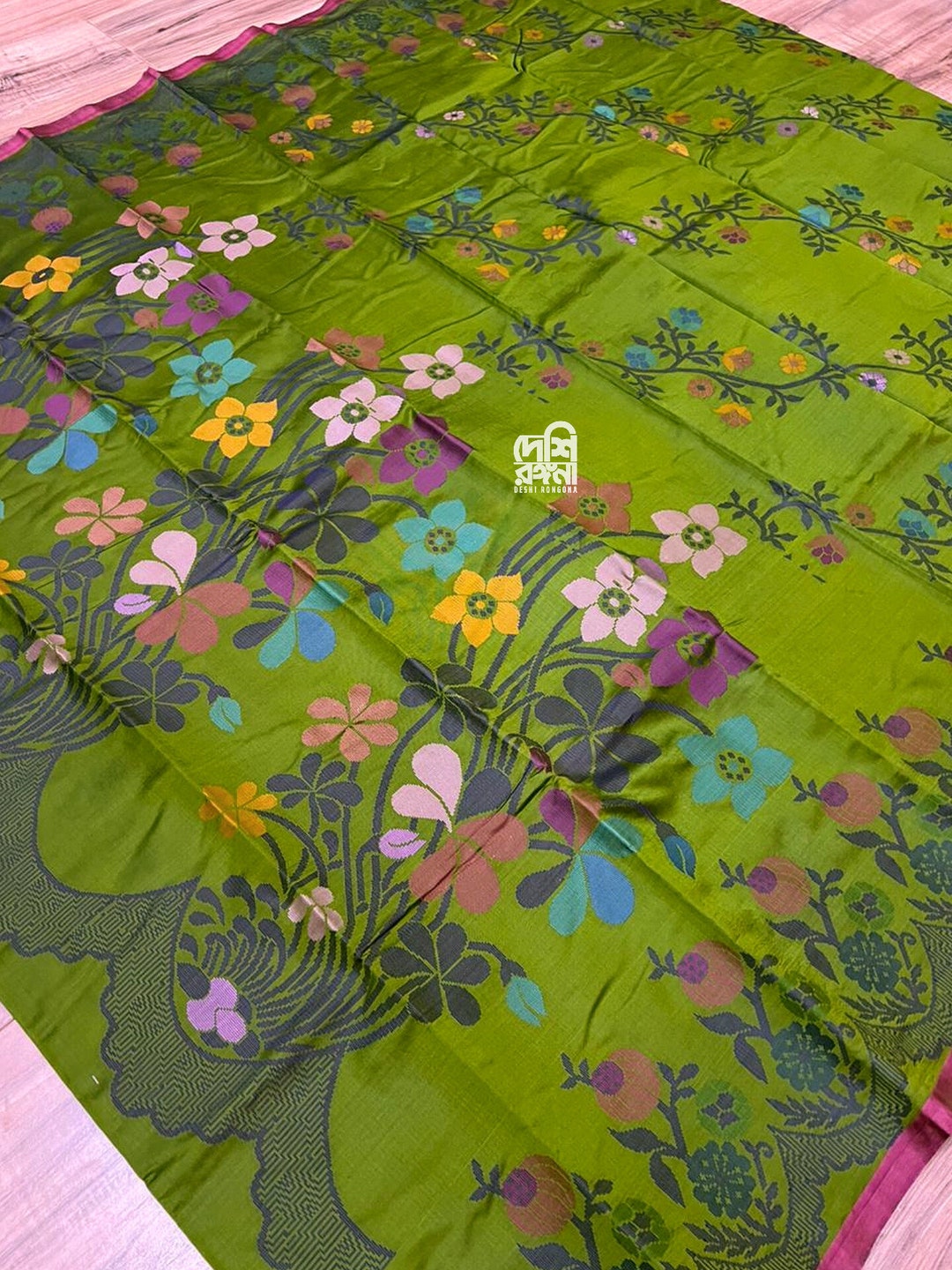 Tangail Silk Saree, Very Soft, Comfortable, High Quality Vip Silk ...