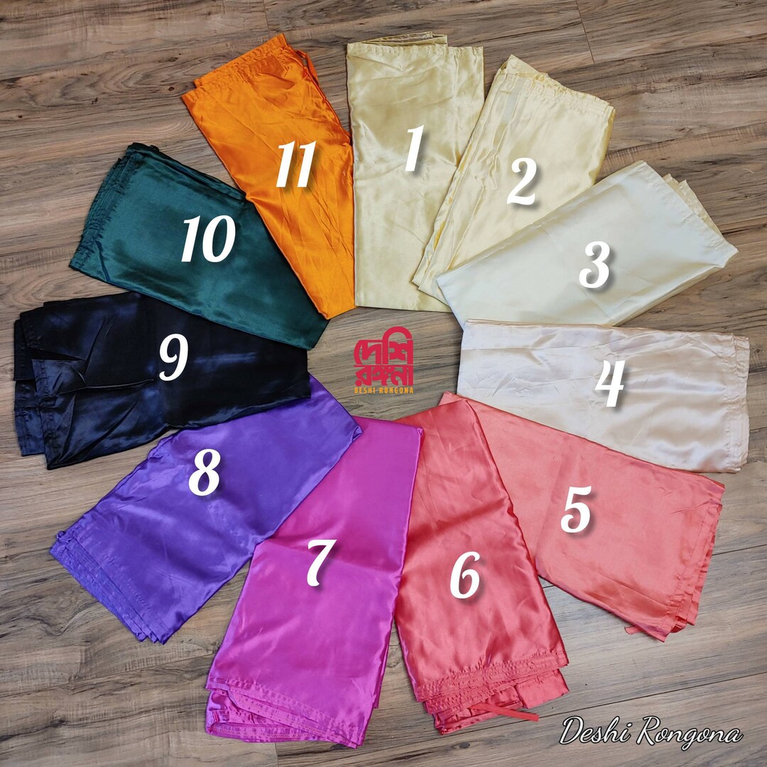 Inner Skirts/petticoat for Saree, Samu Silk With Cotton Linner, Best ...