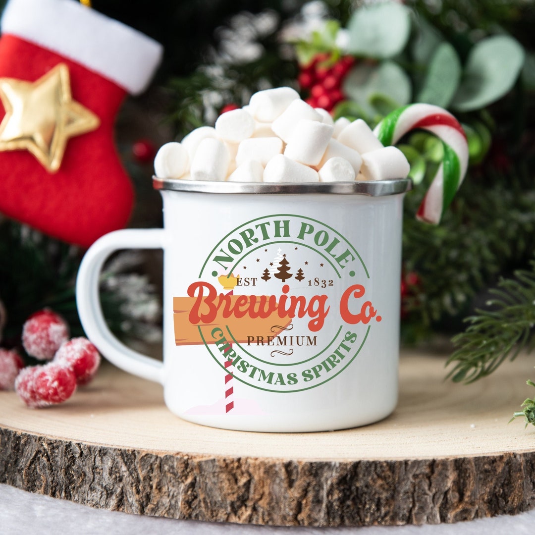 North Pole Christmas Mug North Pole Coffee Mug Hot Cocoa Mug Mug ...