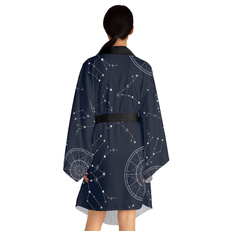 Zodiac Kimono Celestial Kimono Women's Robe - Etsy
