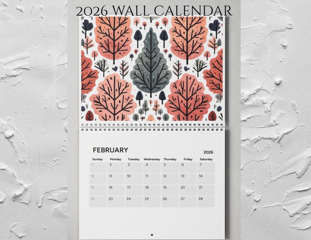2026 Scandinavian Hygge Wall Calendar, Cozy Nordic Folk Art, Minimal ...