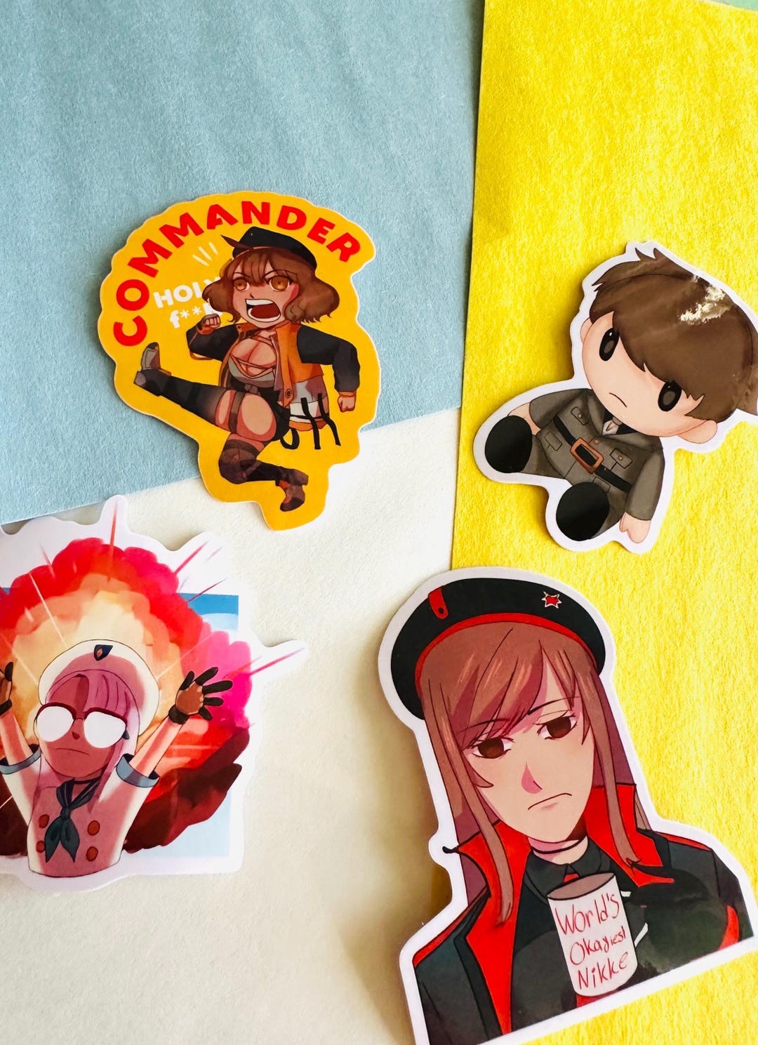 Funny Anime Stickers, Gacha Game Meme, NIKKE, Cute Funny Anime Girls ...