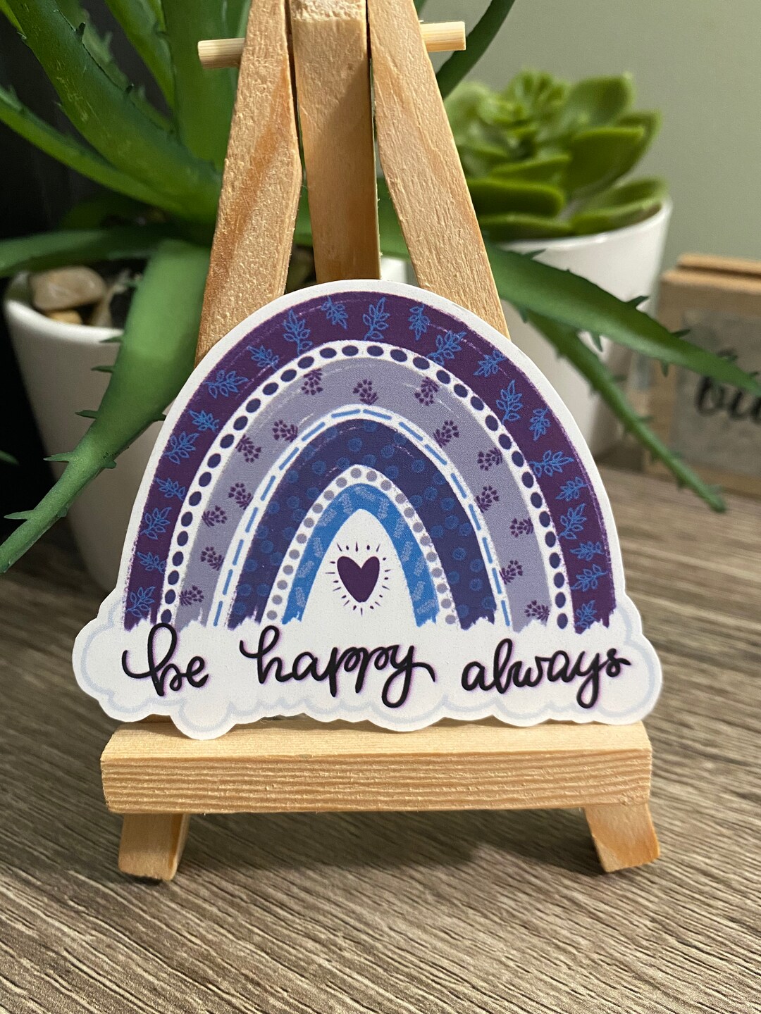 Be Happy Sticker - Etsy