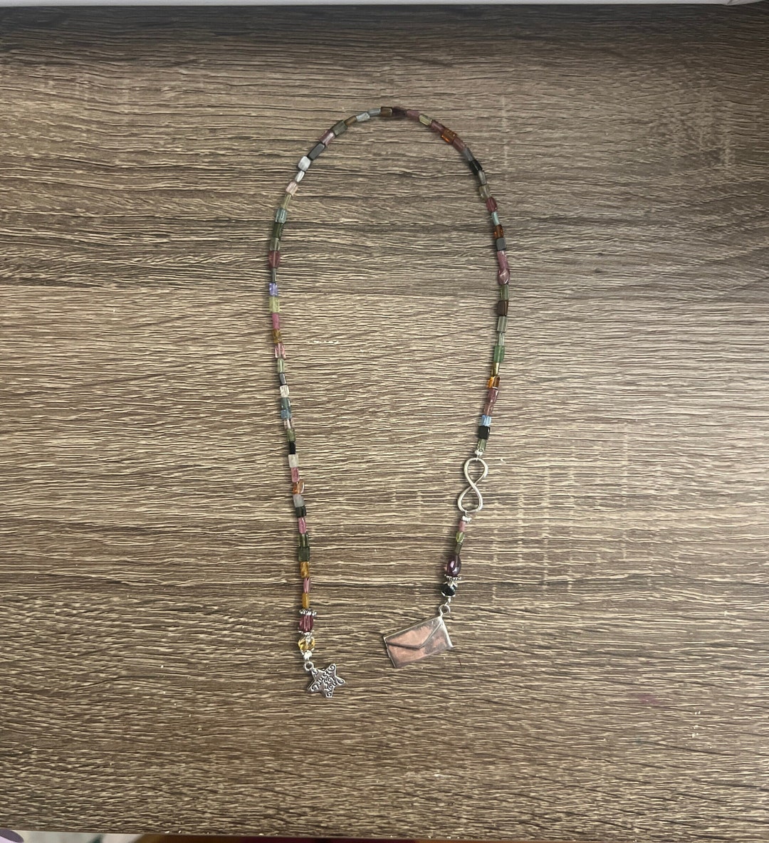 Infinity Bookmark, I Love You Bookmark, Beaded Bookmark, Valentines ...