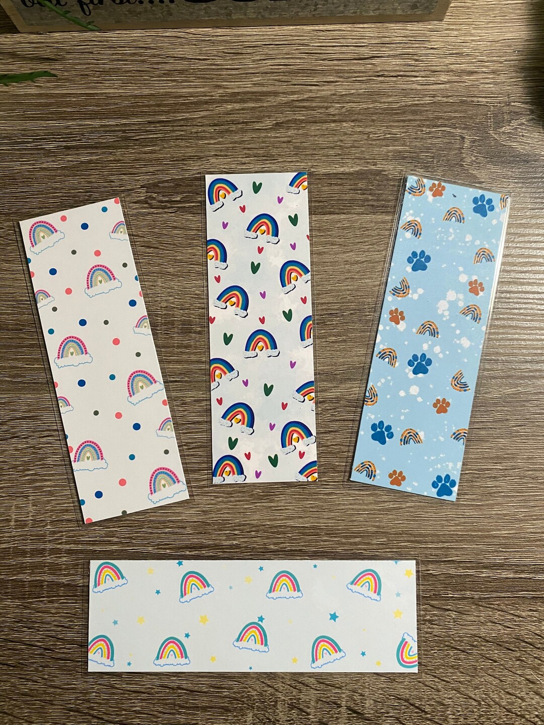 Rainbow Bookmarks/ Unique Bookmarks/ Cute Bookmarks - Etsy