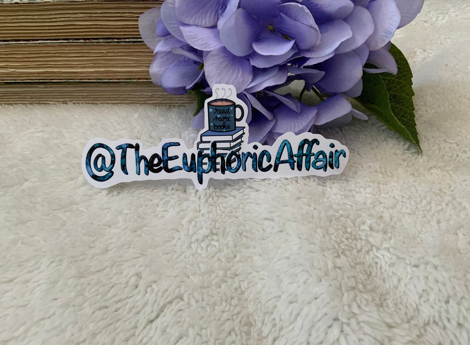 Handle name or name sticker | Etsy