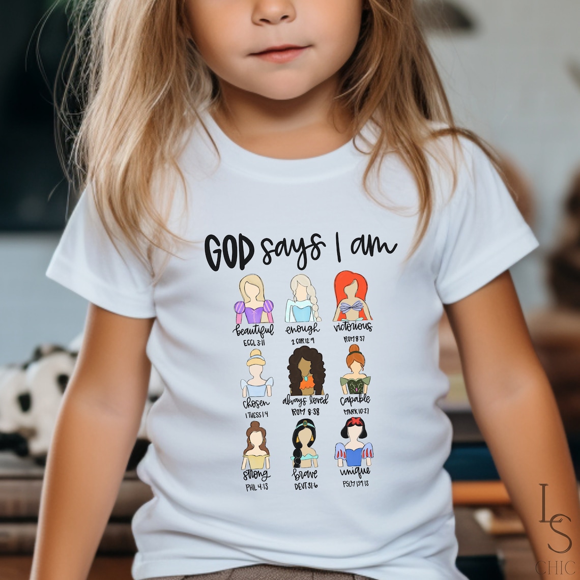 God Says I Am Princess Kids T-shirt, Princess Toddler Tee, Christian ...