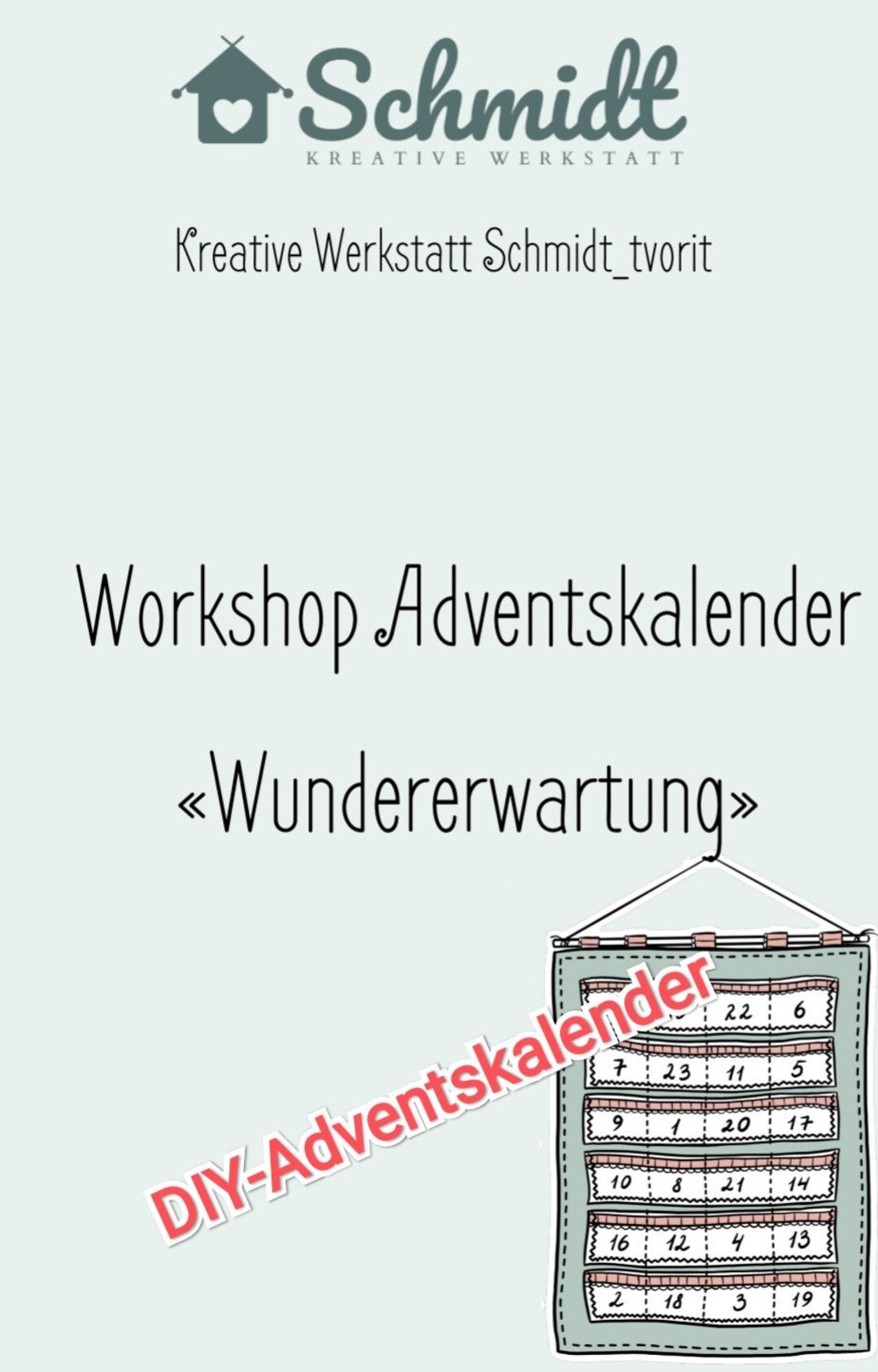 DIY Advent Calendar (digital File With Instructions) German and Russian ...
