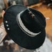 Black Goth Grunge Fedora Hat | Cowgirl, Lainey Wilson, Yallternative ...