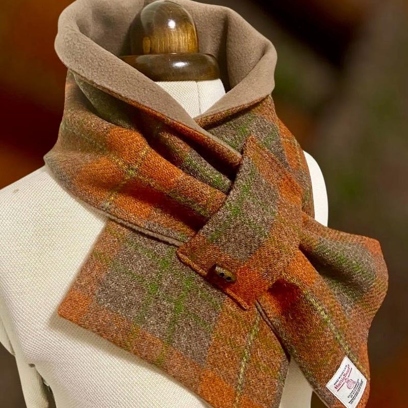 Burnt Orange Scarf - Etsy