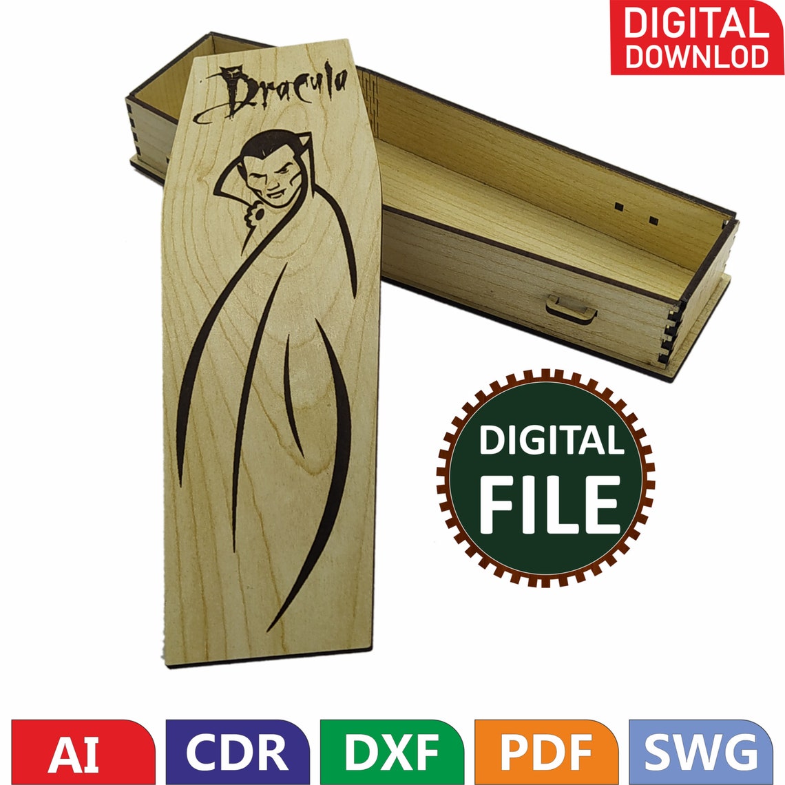 Coffin Box Svg Gift Box Casket Wooden Humorous Box Coffin - Etsy