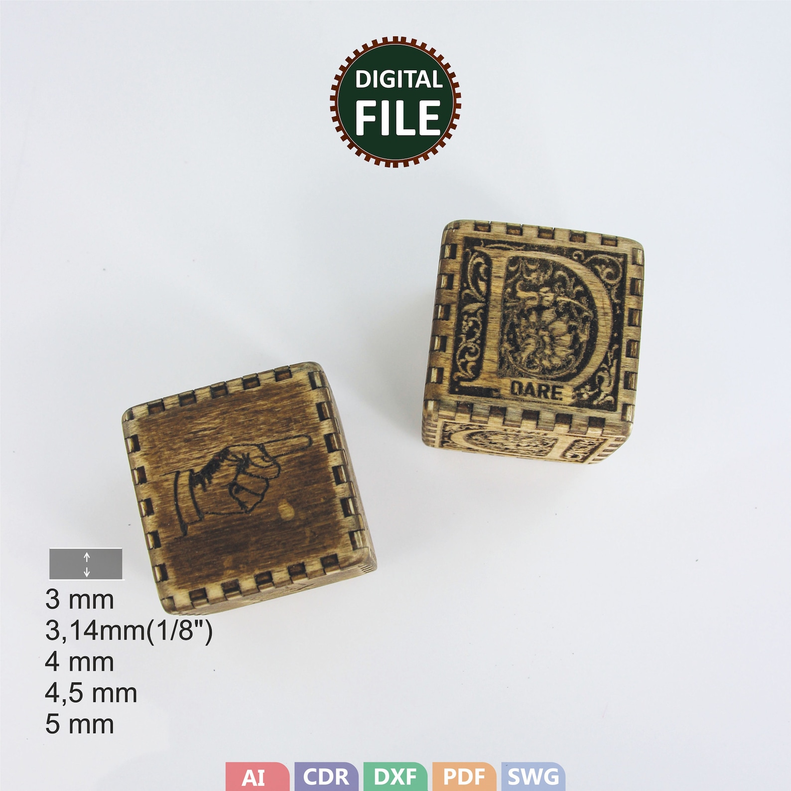 Truth or Dare, Adult Party Game Dice, Funny, Wooden Dice, Wooden, Game ...