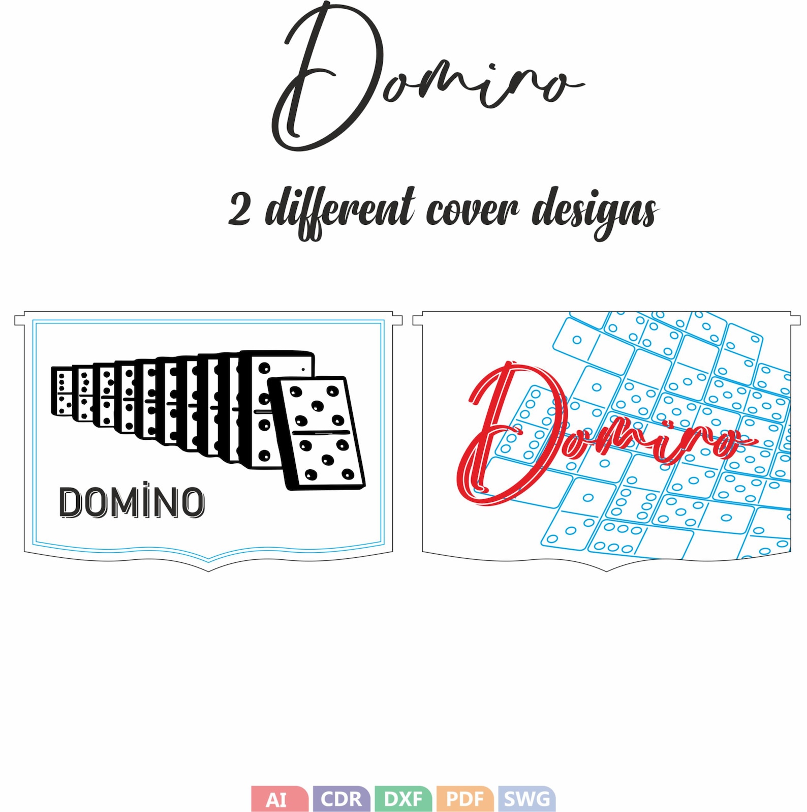 Personal Domino Set, Domino Pieces Box Stand, Dominoes Svg, Laser Cut ...