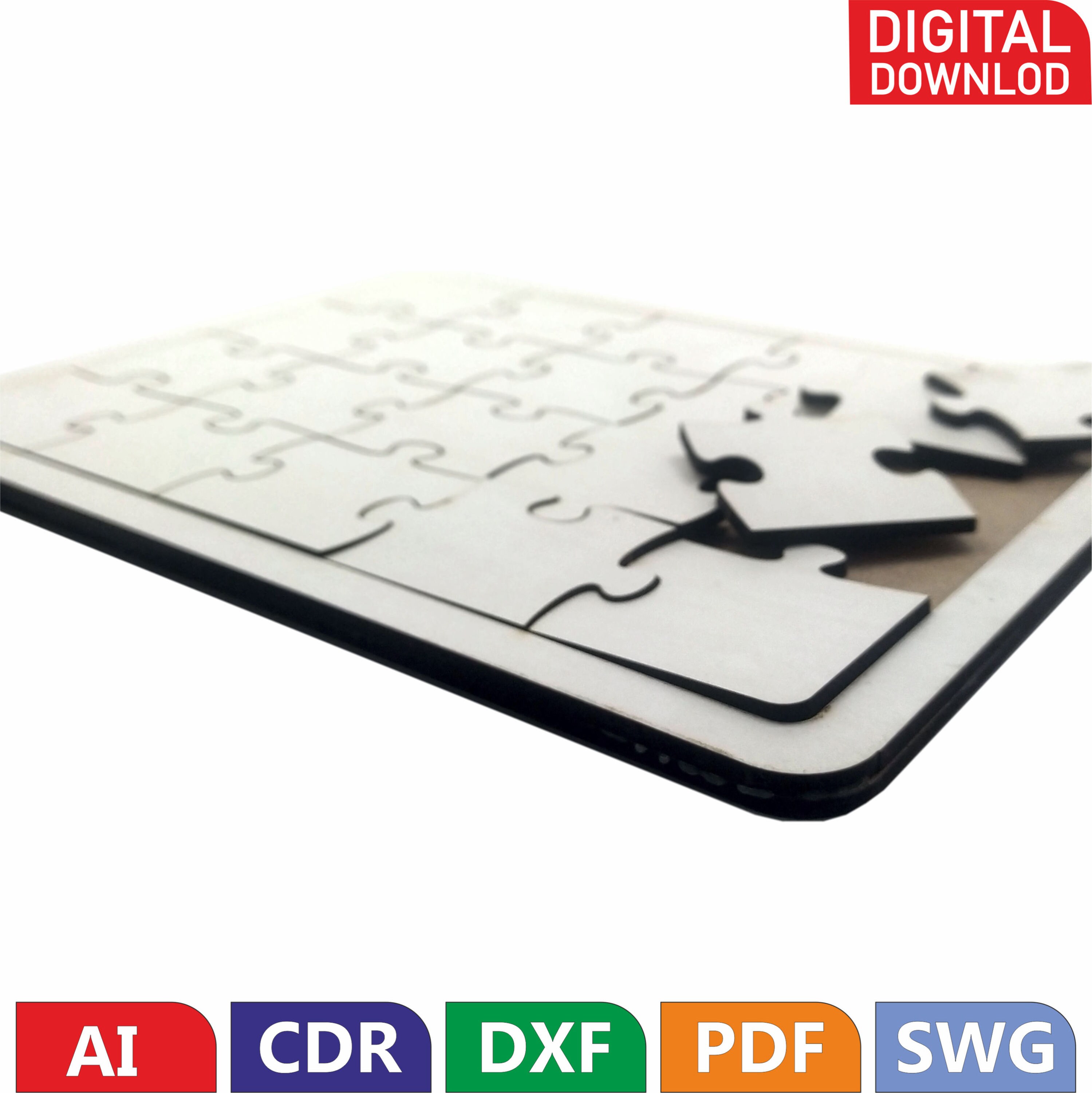 Wooden Puzzles Svg, Puzzles Laser Cut, Puzzle Templates, Jigsaw Puzzles ...