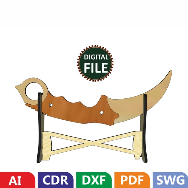 Karambit Dxf File - Etsy New Zealand
