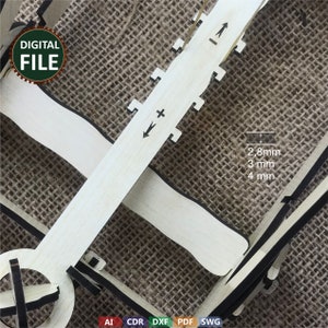 Catapult Laser Cut Files, Vector Laser Cut, Dxf Model, , Vector File ...