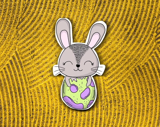 Rabbit T-rex Dinosaur Sticker Perfect Rabbit Tyrannosaurus Gift for Pet ...