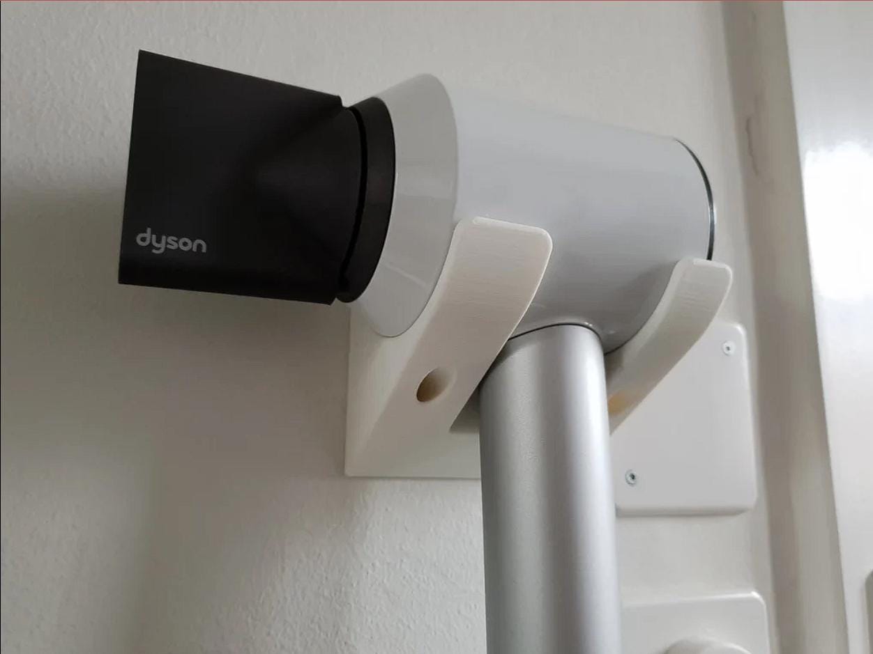 Dyson Supersonic Wall Mount – Stylish and Space-saving Holder - Etsy