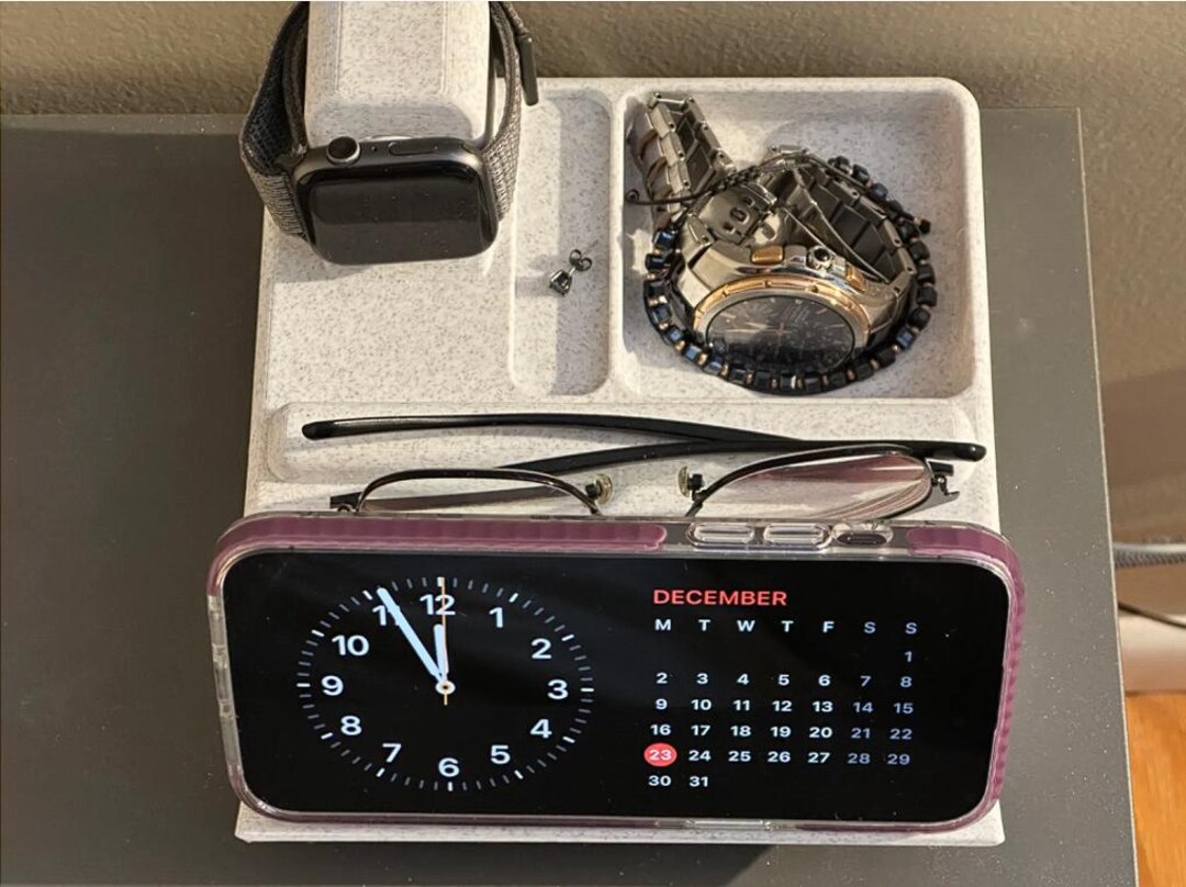 IPhone Standby Mode Organizer With Watch Charger - Etsy
