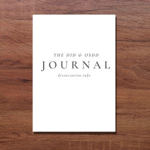The Ultimate DID & OSDD Journal | Workbook | System Journal | Self-help ...