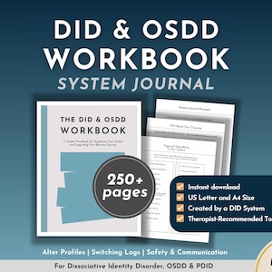 Did System Workbook - Etsy