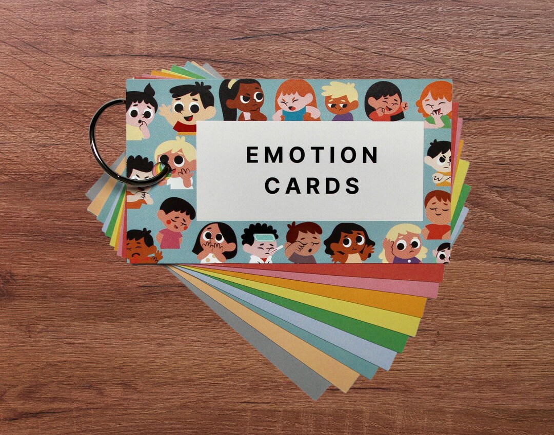 Emotions and Feelings Cards: Children's Mental Health, Autism, SEN - Etsy