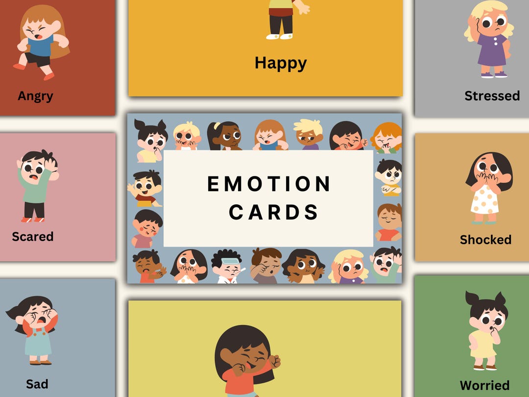 Communication Cards | Emotions, Feelings | Childrens Mental Health ...