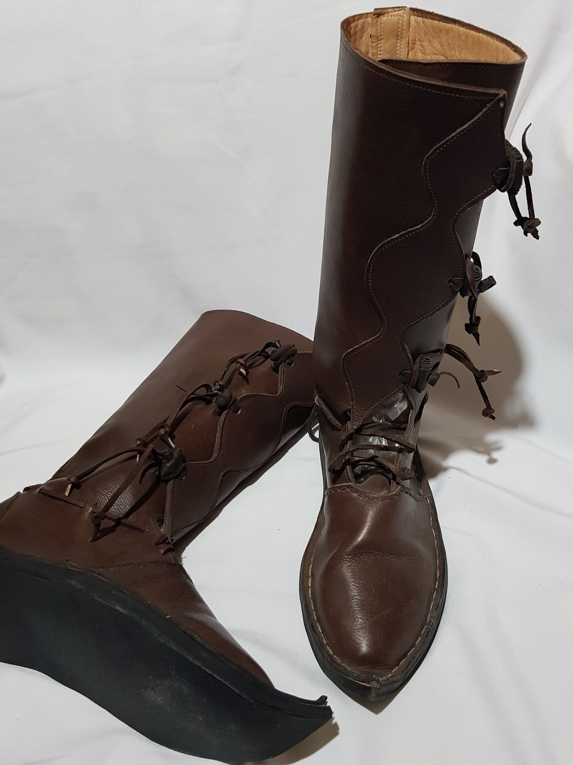 COSSACK Viking Slavic High Boots | Etsy